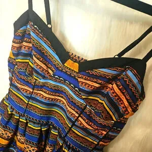 Band of Gypsies | Dresses | Band Of Gypsies Geo Print Mini Dress Rare ...